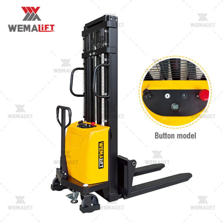 Semi Electric Stacker | WEMALIFT EQUIPMENT CO., LTD.