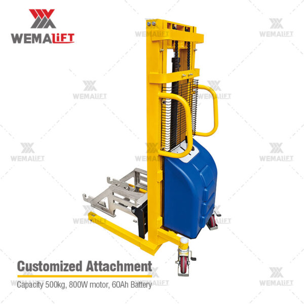 Semi Electric Stacker | WEMALIFT EQUIPMENT CO., LTD.