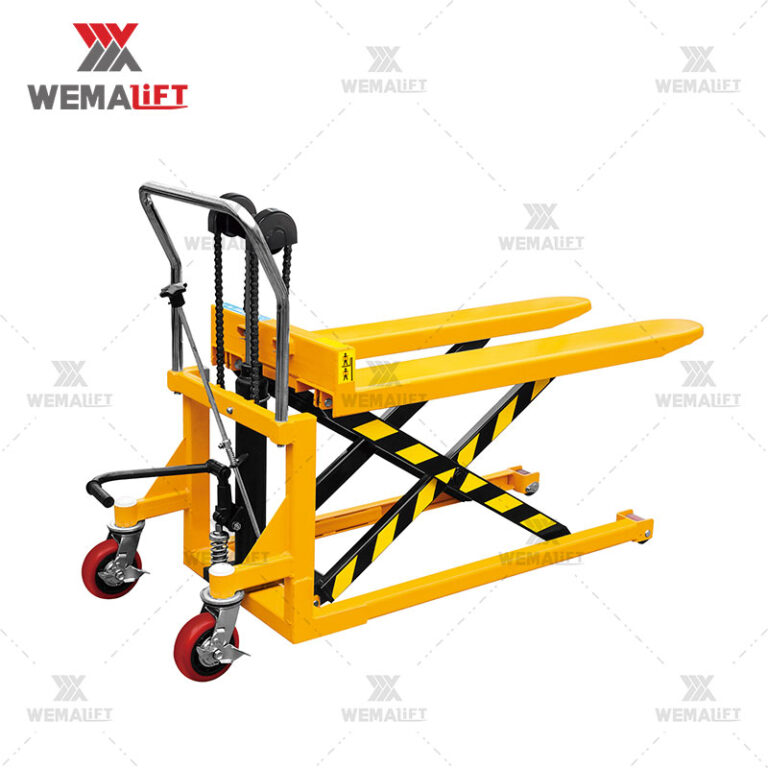 Manual High Lift Pallet Jack Truck | 1000kg Capacity | Compact ...